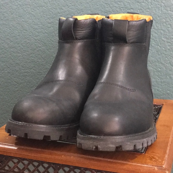 Timberland | Shoes | Timberland Mens Chelsea Laceless Safety Toe Boots ...